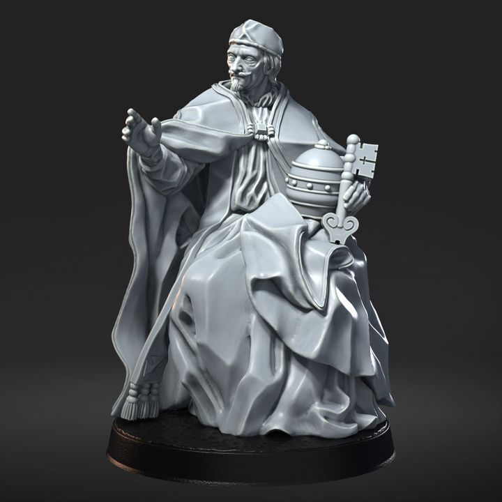 3D Printable PRE-SUPPORTED 12 Holy Apostles and Sacred Hierarchy - 32mm ...