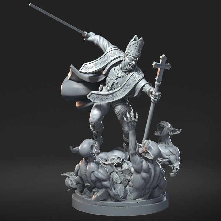 3D Printable PRE-SUPPORTED 12 Holy Apostles and Sacred Hierarchy - 32mm ...