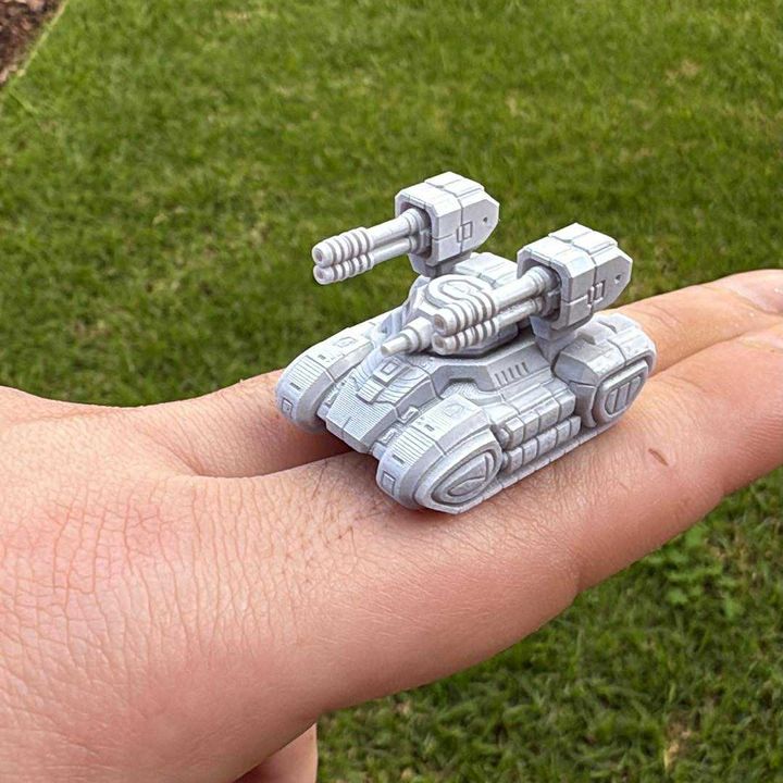 3D Printable MARX AA 6mm anti air tank, wargaming, tabletop games ...