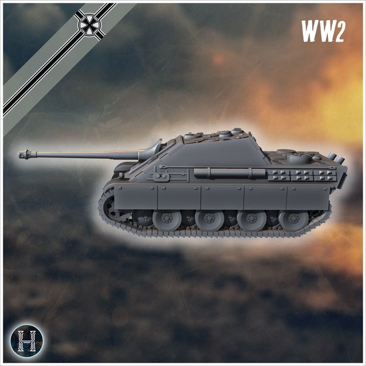 3D Printable Jagdpanther German heavy tank destroyer (3) - Germany ...