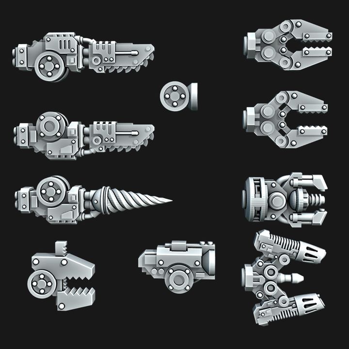 3D Printable SM Mechanic Conversion Kit by Red Warden Miniatures