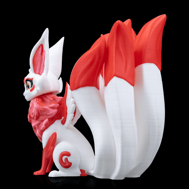 3D Printable Kitsura, the Spirit Fox by Stlflix