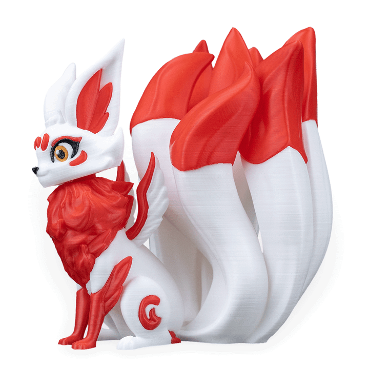 3D Printable Kitsura, the Spirit Fox by Stlflix