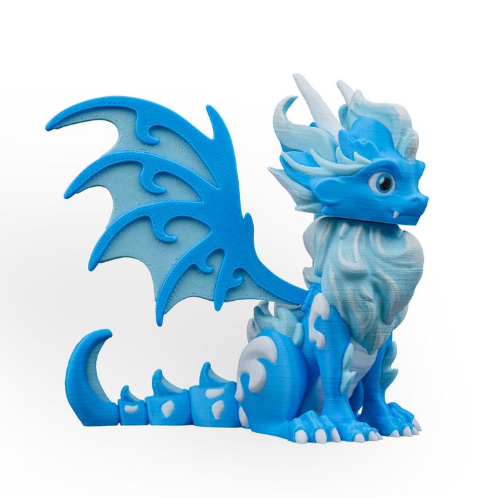 3D Printable Aurelius, the Ancient Dragon by Stlflix