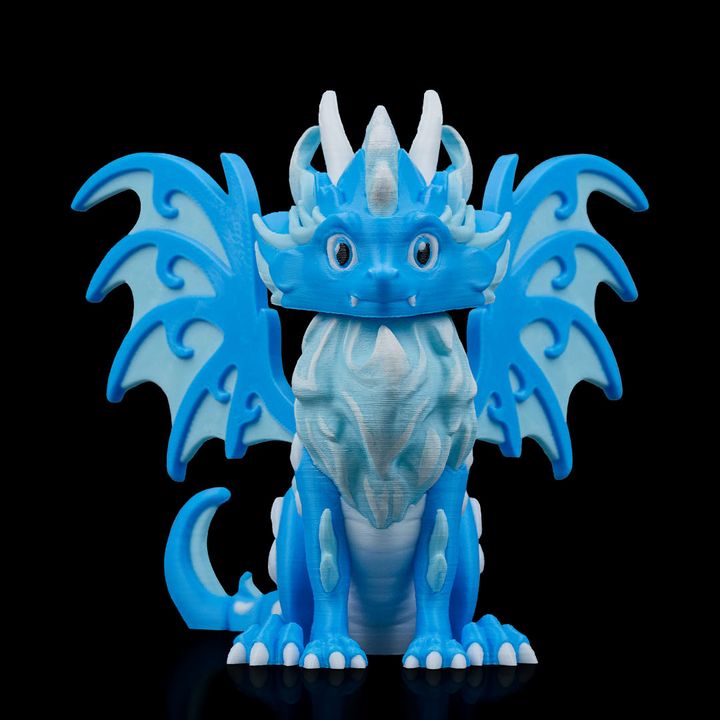 3D Printable Aurelius, the Ancient Dragon by Stlflix