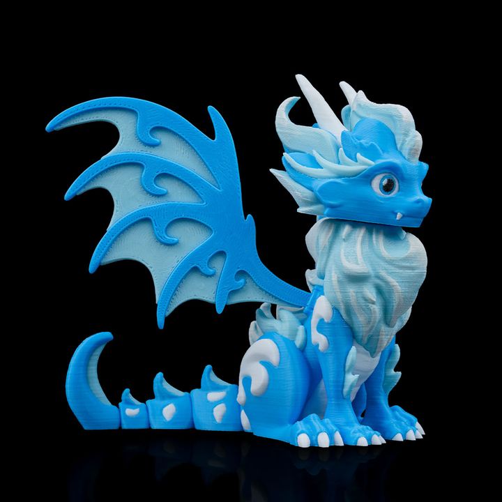 3D Printable Aurelius, the Ancient Dragon by Stlflix