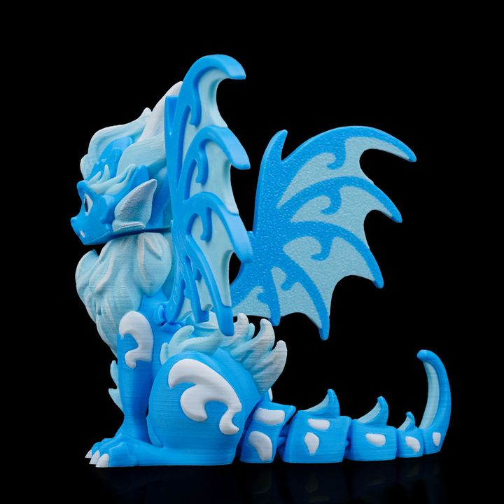 3D Printable Aurelius, the Ancient Dragon by Stlflix
