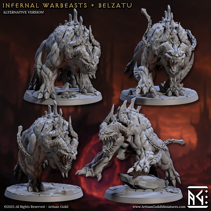 3D Printable The Infernal Legion (Complete Set 75) by Artisan Guild