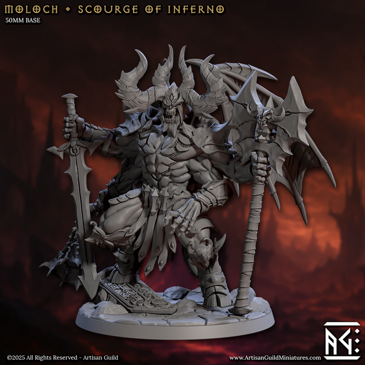3D Printable The Infernal Legion (Complete Set 75) by Artisan Guild
