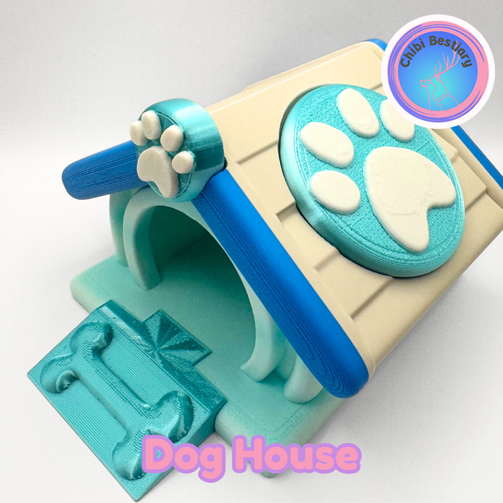 3D Printable Dog House by ChibiBestiary