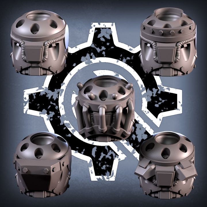 3D Printable Sci fi Heavy Armours by Sergeant Hammer