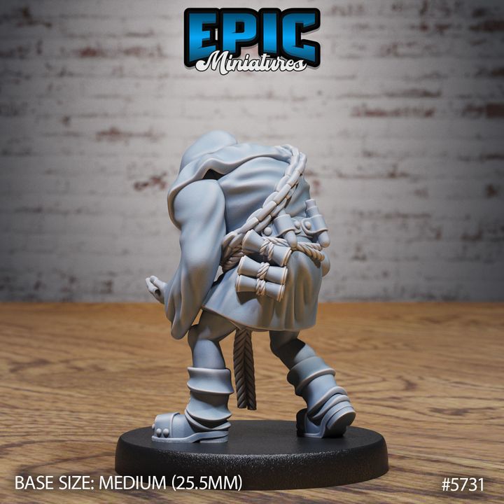 3D Printable Cult Killer / Evil Warrior / Humanoid Demon / Devil ...