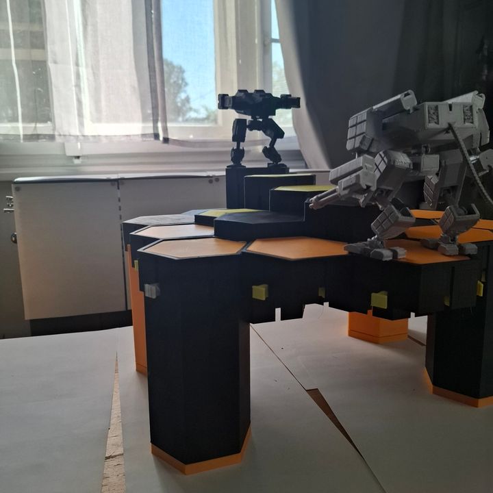 3D Printable Infiniti Hexagon Table Full Kit by Kiss Róbert