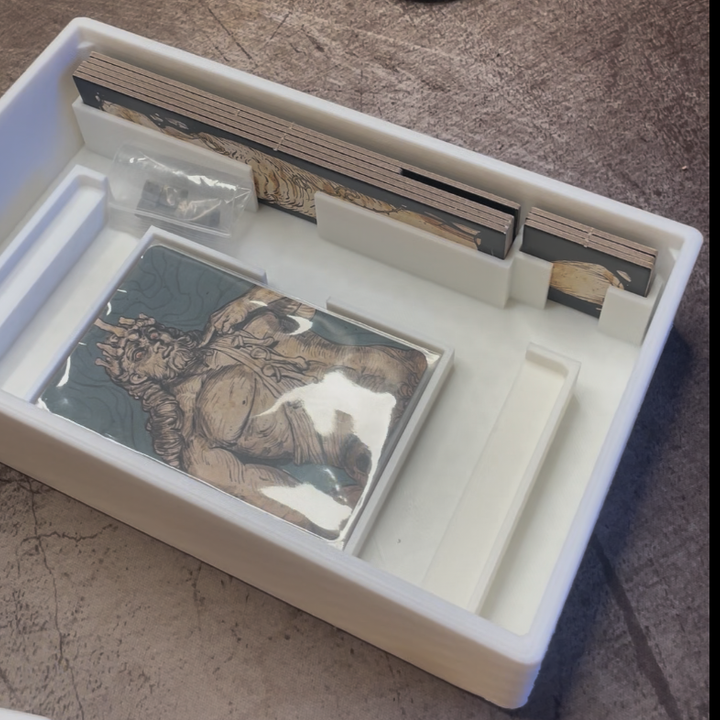 3D Printable Deck Organizer for Kingdom Death by MadMaxiTV