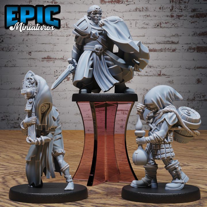 3D Printable Cult Set B / Evil Warrior / Humanoid Demon / Devil ...