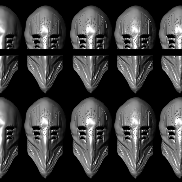 Descargar SLEEP TOKEN VESSEL Mask And Skull STL Model Print Fan Art de ...