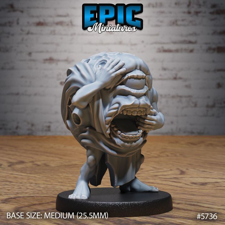 3D Printable Cult Flesh Set / Abomination Beast / Demonic Soul / Ugly ...