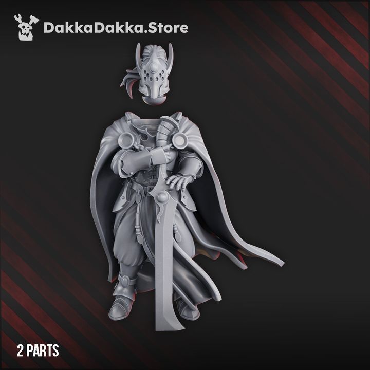 3D Printable Khadessa Varn, Sorrowblade of the Sinbound Temple by ...