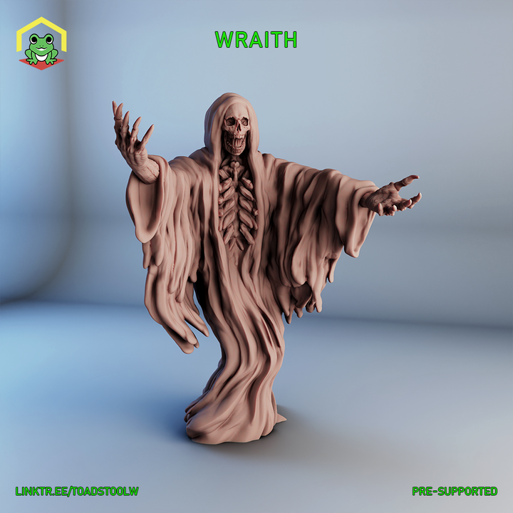 3D Printable Wraith by The Toadstool Weaver