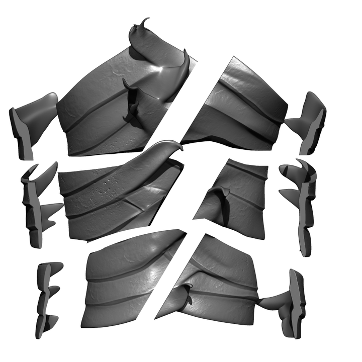 3D Printable HEOLSTOR COSPLAY ARMOR And Pauldrons STL Model Print Fan ...