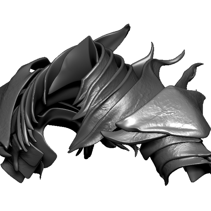 3D Printable HEOLSTOR COSPLAY ARMOR And Pauldrons STL Model Print Fan ...