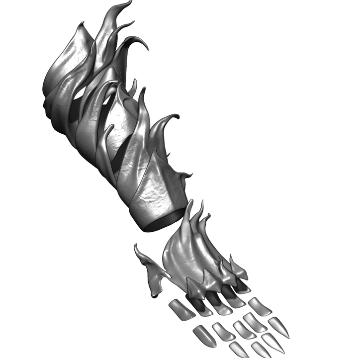 3D Printable HEOLSTOR COSPLAY GAUNTLETS Nightreign Jewelry STL Model ...