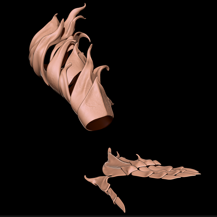 3D Printable HEOLSTOR COSPLAY GAUNTLETS Nightreign Jewelry STL Model ...