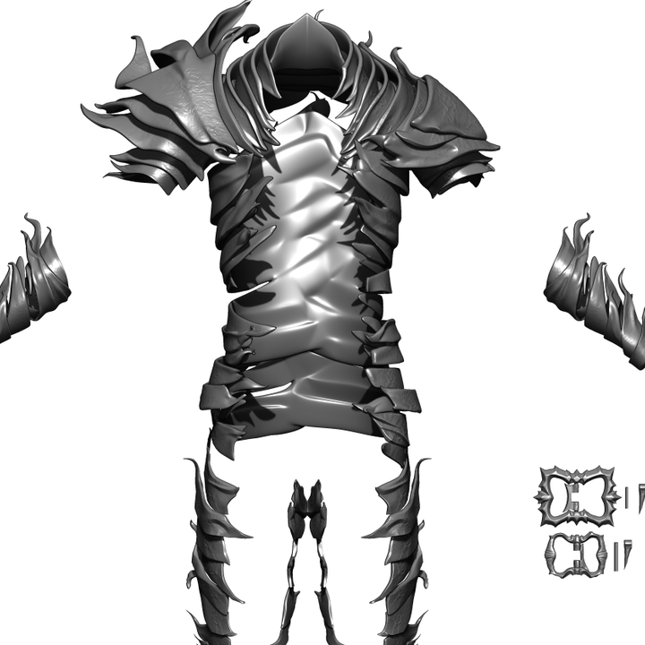 3D Printable HEOLSTOR COSPLAY ULTIMATE Full Armor Pack STL Print Fan ...