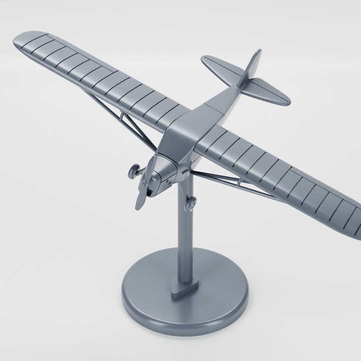 3D Printable Taylorcraft Auster Mk.I and Mk.III (scale 1:100) (UK, WW2 ...