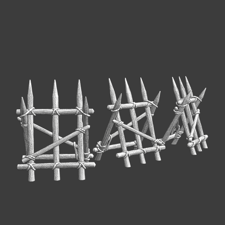 3D Printable Medieval Battlefield Stake Protection by Northern Crusades ...