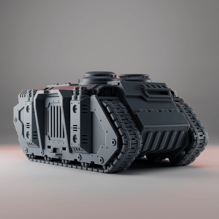 3D Printable Wardex Mk1 Armored Transport Tank by Mael