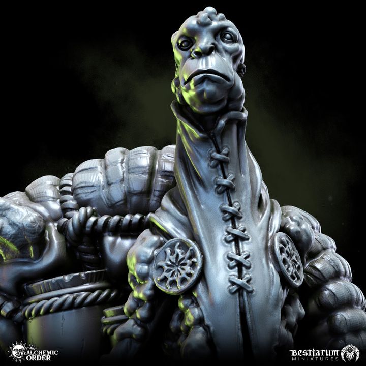 3D Printable High Alchemist Delphus | Alchemic Order | Cultist by ...