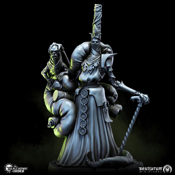 3D Printable High Alchemist Delphus | Alchemic Order | Cultist by ...