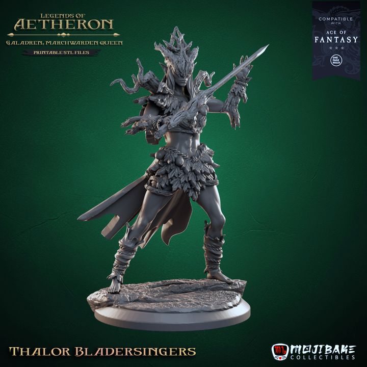 3D Printable Thalor Bladesingers by Mojibake Collectibles