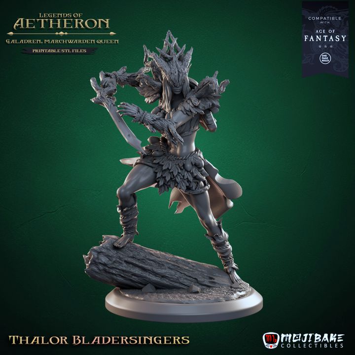 3D Printable Thalor Bladesingers by Mojibake Collectibles