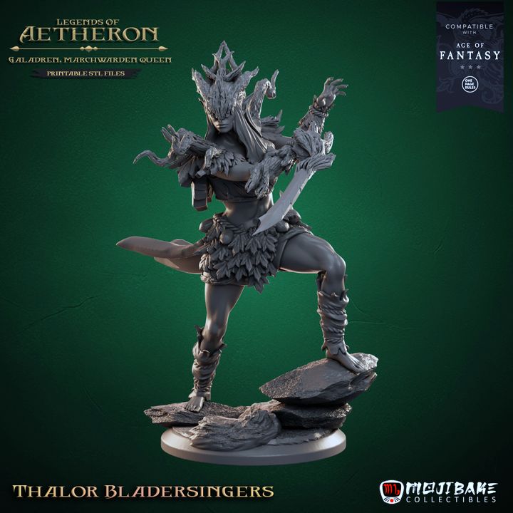 3D Printable Thalor Bladesingers by Mojibake Collectibles