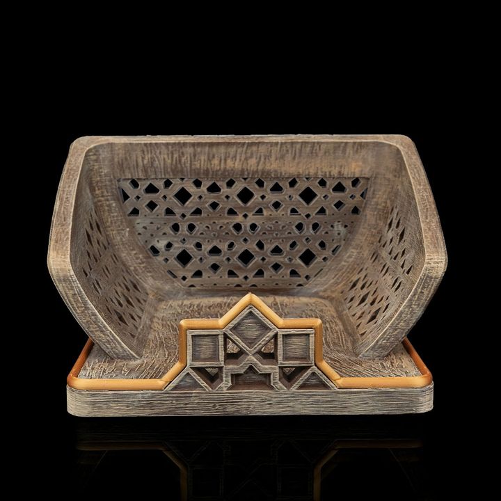 3D Printable Foundation of Wisdom - Book Stand by Stlflix