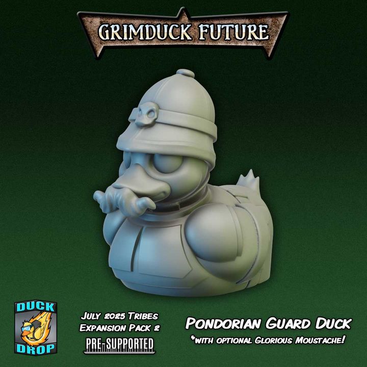 3D Printable Pondorian Guard - Imperial Guard Rubber Duck Proxy ...