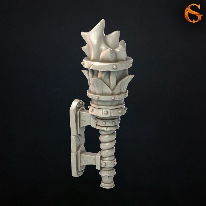 3D Printable Lanterns and Torches by ST