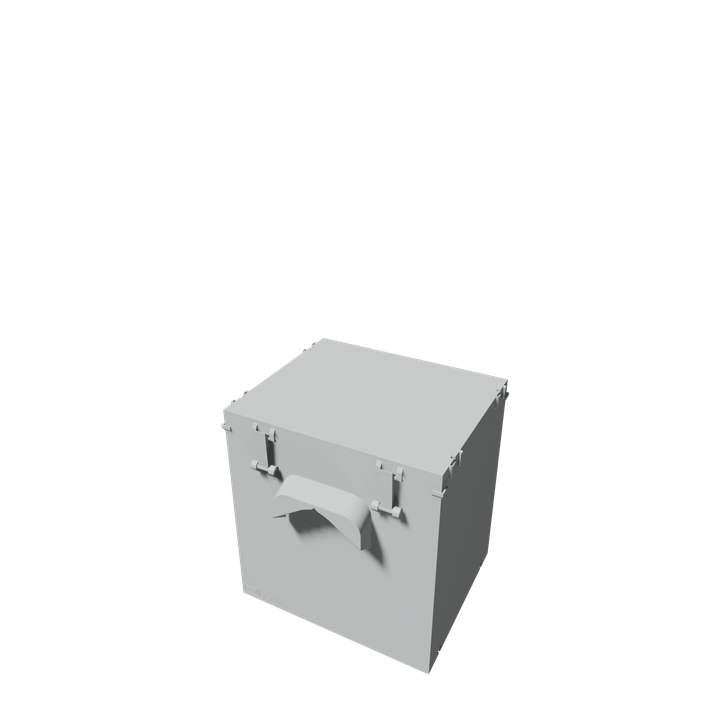 3D Printable Modular Clean Storage Boxes by One Man Voice