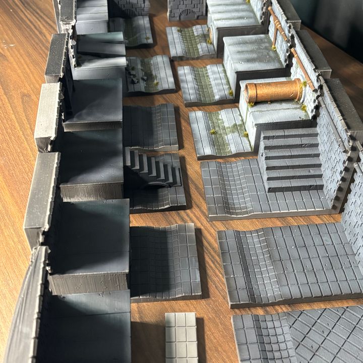3D Printable Below the Streets – Modular Sewer Terrain for Tabletop ...