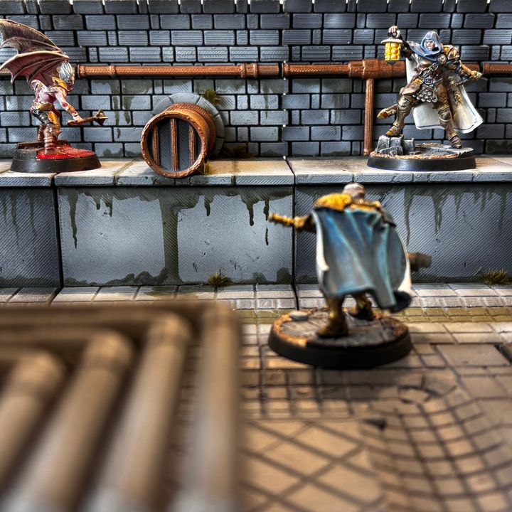3D Printable Below the Streets – Modular Sewer Terrain for Tabletop ...