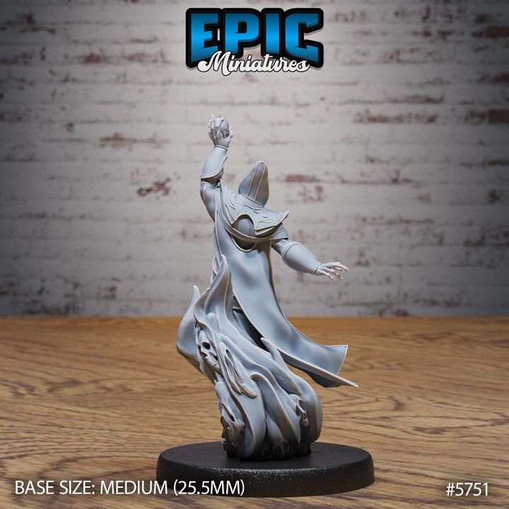 3D Printable All-Seeing Eye Mage Magic / Humanoid Magician / Evil ...