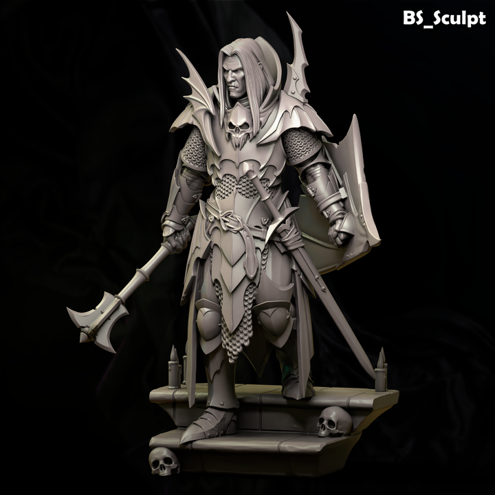 3D Printable The Vampire Lord 75 mm by BS-Sculpt Bulat