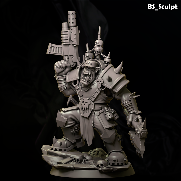 3D Printable The Orc Guy 75 mm by BS-Sculpt Bulat