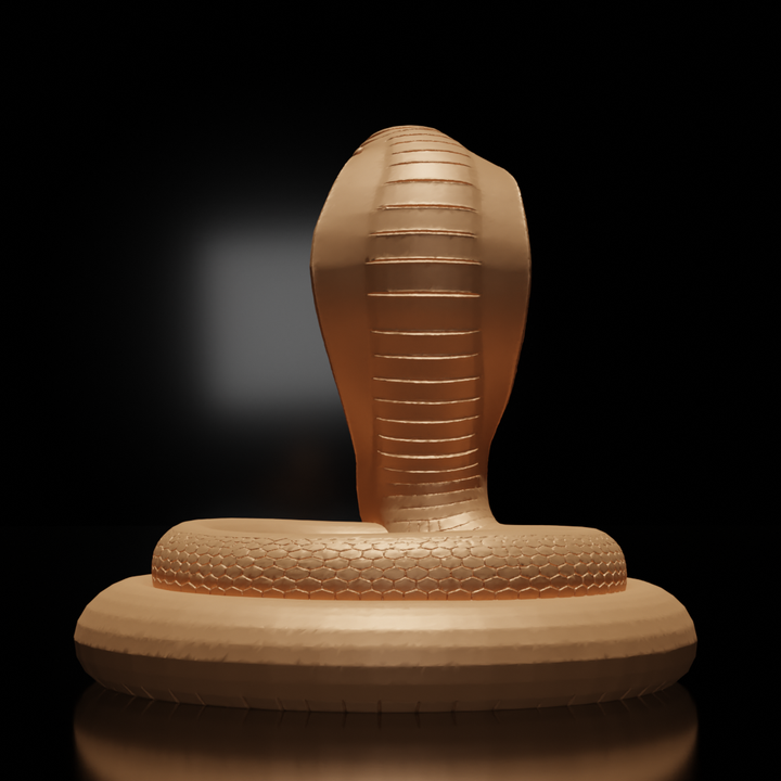 3D Printable snake 3d model by Tayyab