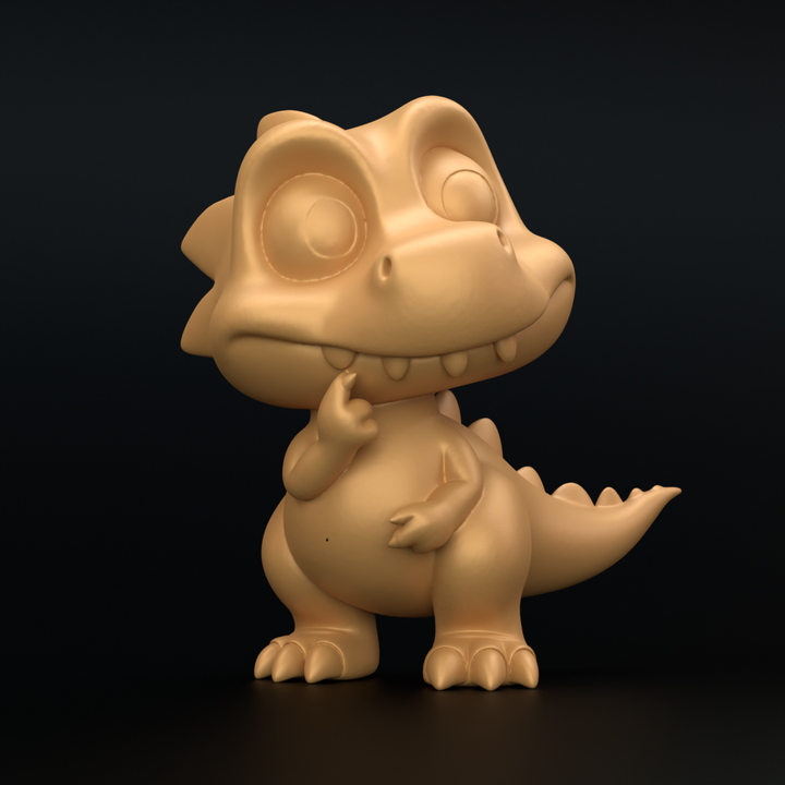 3D Printable Simboo cartoon creature by Tayyab