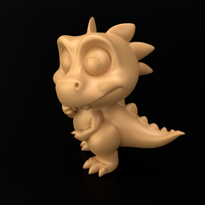 3D Printable Simboo cartoon creature by Tayyab