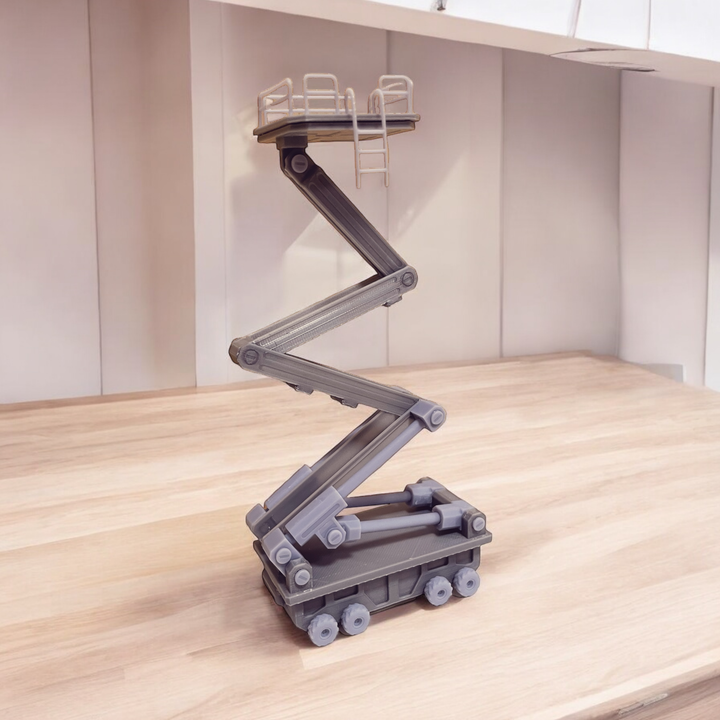 3D Printable [Boom lift] STL data for 3D printing by MakeMakeHappy