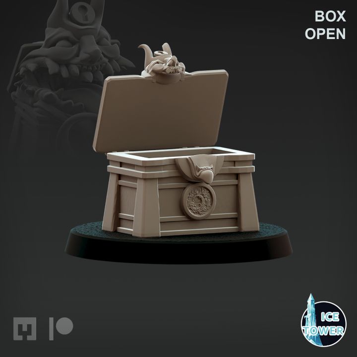 3D Printable The Amazon Chest - Mimic by Ice Tower